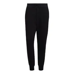 Adidas Y-3 3-stripes Terry Cuffed Pants - Black