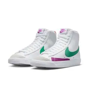 Nike Blazer Mid '77 High Top Sneakers - White/green/red