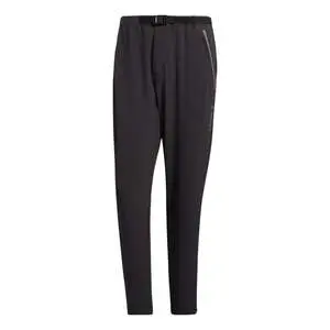 Adidas Tx Stretch Pa Logo Printing Outdoor Sports Pants/trousers/joggers Black - Multi-color