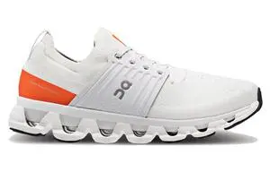 On Cloudswift 3 "ivory Flame" Sneakers - Ivory/flame