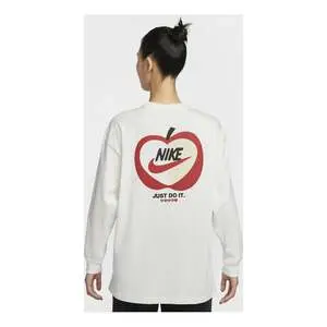 Nike Oversized Long Sleeve T-shirt - Sail