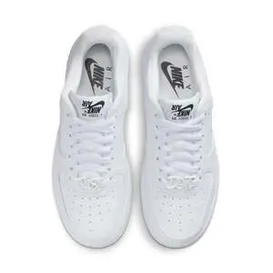 Nike Force 1 Low "just Do It Tie Dye Swoosh" Sneakers - White/peal