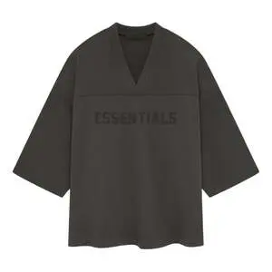Fear Of God Fear Of God Essentials Football T-Shirt Black