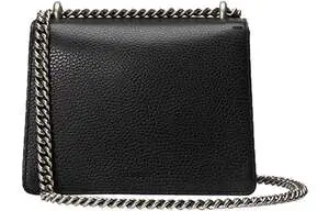 Gucci Dionysus Leather Mini Handbag - Black