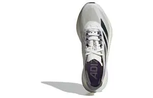 Adidas Adizero Boston 12 Running Sneakers - Cloud White/purple
