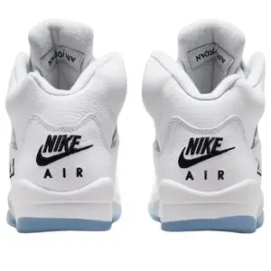 JORDAN 5 Retro "white Metallic - White/metallic