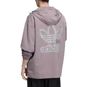 Adidas Originals Hooded Jacket With Drawstring And Back Logo