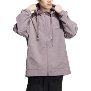 Adidas Originals Hooded Jacket With Drawstring And Back Logo