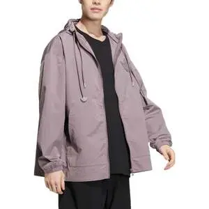 Adidas Originals Hooded Jacket With Drawstring And Back Logo