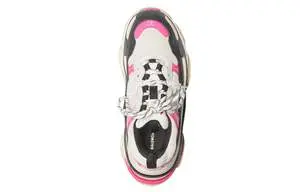 Balenciaga Triple S Trainer - Black/white/pink