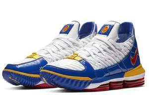Nike Lebron 16 "superbron" High Top Sneakers - Red/white/blue