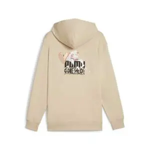 PUMA X One Piece Graphic Hoodie - Putty
