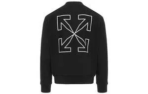 Off-White Fw20 Arrows Printing Baseball Jacket