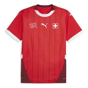 PUMA Switzerland 24 Home Soccer Jersey - Red