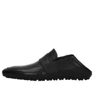 Balenciaga City Sabot Leather Loafer