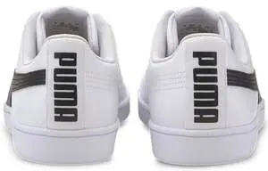 PUMA Up Low Top Lace Up Sneakers - White/black