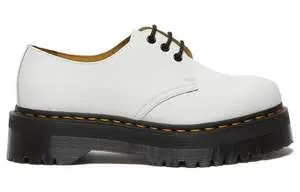 Dr. Martens 1461 Quad Platform Shoes - White