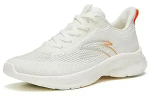 ANTA Athletic Series Lace-up Sneakers - White/orange