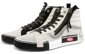 VANS Sk8-hi Reissue Cap 'reflective' High Top Sneakers - Marshmallow/black