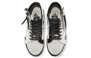 VANS Sk8-hi Reissue Cap 'reflective' High Top Sneakers - Marshmallow/black