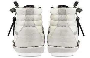VANS Sk8-hi Reissue Cap 'reflective' High Top Sneakers - Marshmallow/black
