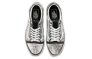 VANS Moca X Old Skool 'frances Stark Maps' Collaboration - Multi-color