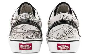 VANS Moca X Old Skool 'frances Stark Maps' Collaboration - Multi-color