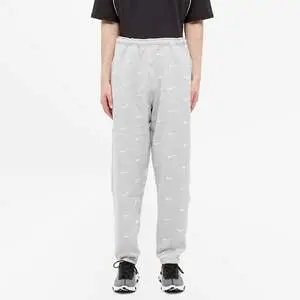 Nike Nrg Swoosh Logo Printing Casual Sports Pants/trousers/joggers Gray