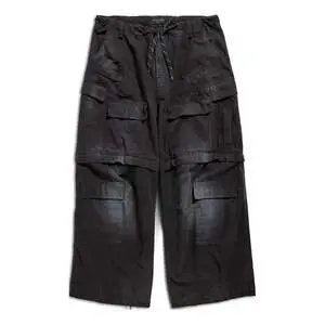Balenciaga Large Cargo Pants - Black