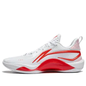 LI-NING Shining 1.0 Athletic Sneakers - White/red