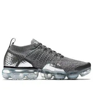 Nike Vapormax Flyknit 2 Sneakers - Gray/white
