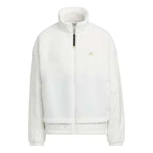 Adidas Reversible Padded Jacket With Stand Collar - White