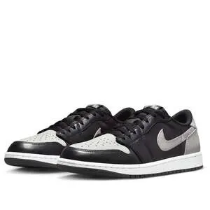 JORDAN 1 Low Og "shadow" Sneakers - Black/shadow Grey
