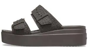 CROCS Brooklyn Platform Sandals With Adjustable Straps