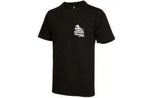 CONVERSE Back Printing Casual Round Neck Short Sleeve