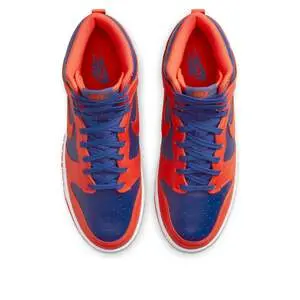 Nike Dunk High Knicks Lace-up Sneakers - Blue/orange