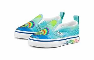 VANS Toddler Spongebob Squarepants X Slip-on Velcro 'imaginaaation