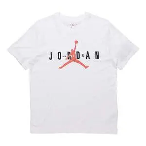 JORDAN Wordmark Jumpman Logo T-shirt - White