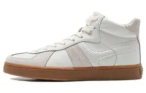 LI-NING Yunchuan High Top Sneakers - White/grey/brown