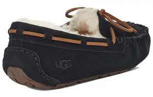 UGG Dakota Slipper With Fleece Lining - Black