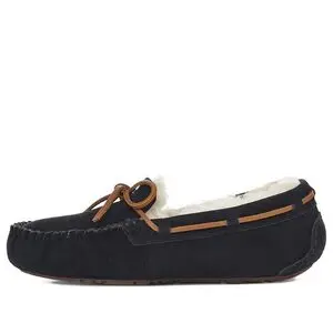 UGG Dakota Slipper With Fleece Lining - Black