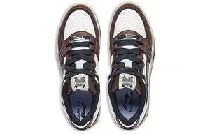 LI-NING Moon White "white Brown" Sneakers - White/black/brown