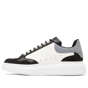 Alexander McQueen Colour-block Low-top Sneakers - White/grey/black