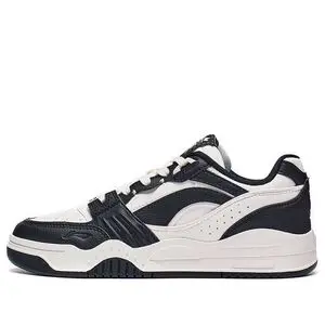 LI-NING Moon White Lace-up Sneakers - White/black
