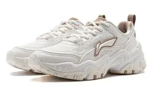 LI-NING Brown Sugar Sneakers - White/brown