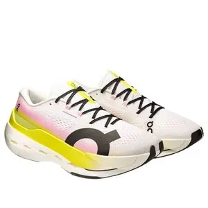 On Cloudboom Max Sneakers - Lime/raspberry