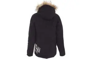 Adidas Down Padded Parka With Fur Trimmed Hood