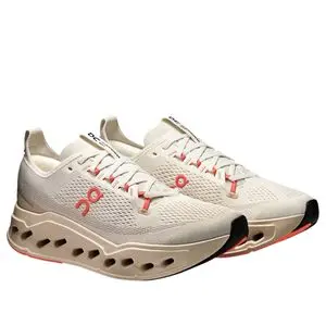 On Cloudsurfer Max Sneakers - Ivory/salmon