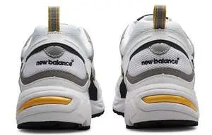 NEW BALANCE 878 Athletic Sneakers - Gray/white/yellow