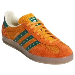 Adidas X Hardies Gazelle Indoor Sneakers - Rust Orange/core Green